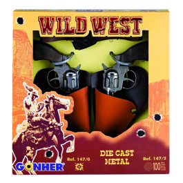 GONHER Мини револвер WILD-WEST 2бр. | ХИПОЛЕНД