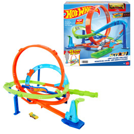 Hot Wheels® Писта Loop Cyclone Challenge® с 1 количка | ХИПОЛЕНД